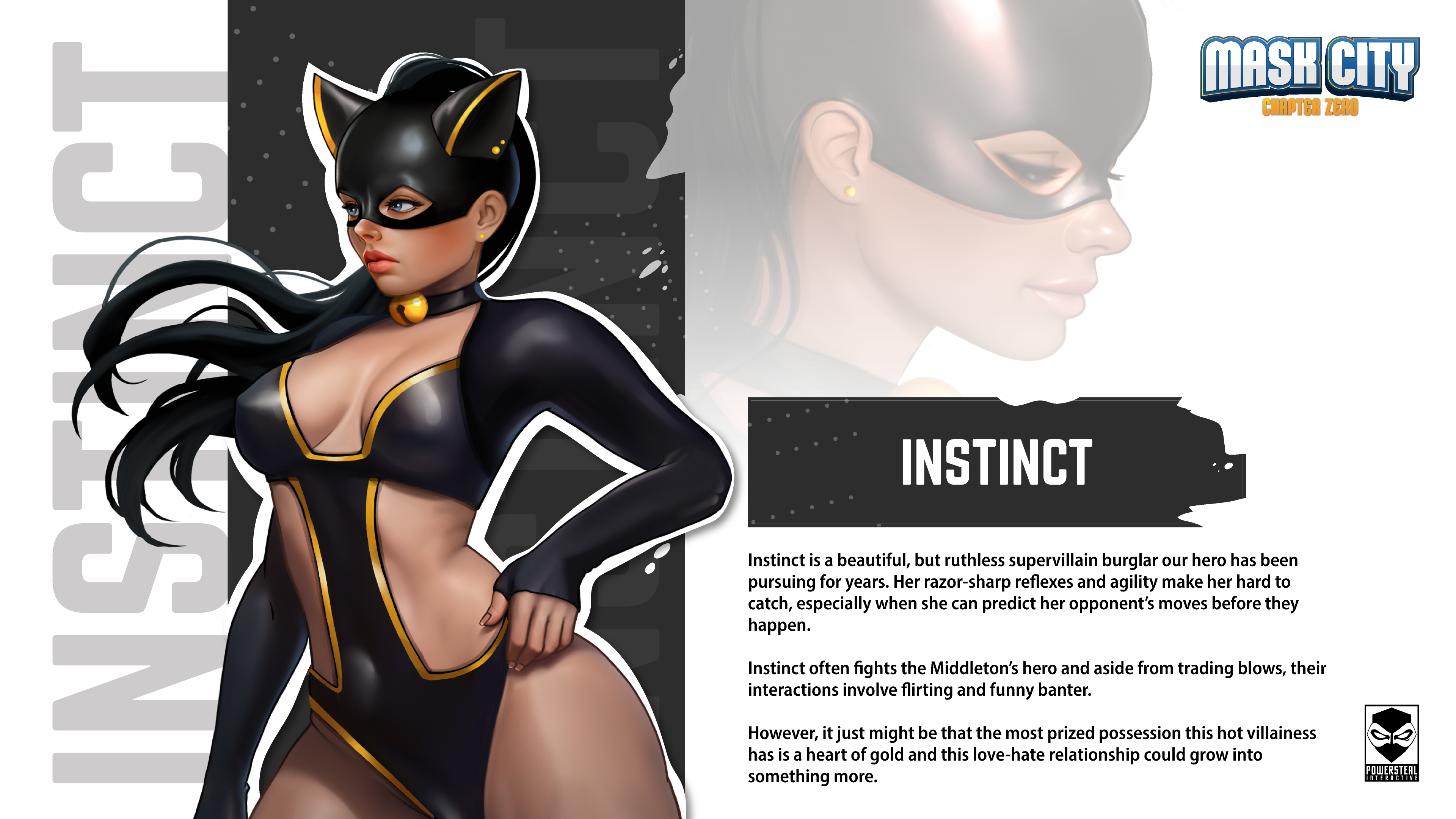 Powersteal Interactive | Mask City: Chapter Zero demo out now! | OppaiMan